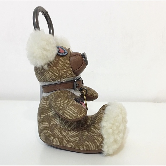 Coach | Accessories | Coach Keith Haring Teddy Bear Key Chain Fob Charm ...